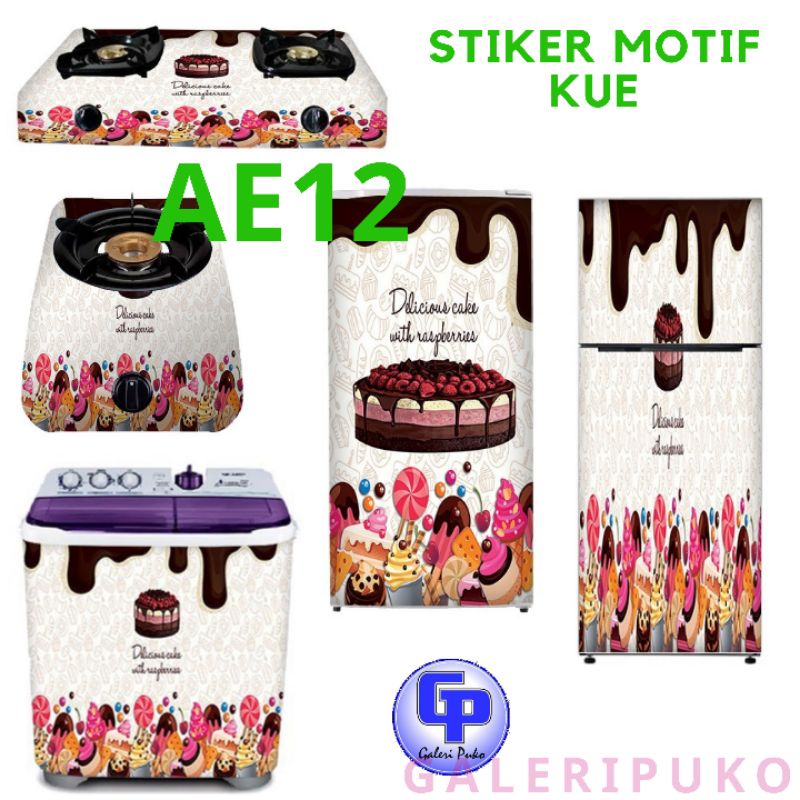 Jual STIKER SET KOMPOR KULKAS MESINCUCI MOTIF ICE CREAM KUE | Shopee ...