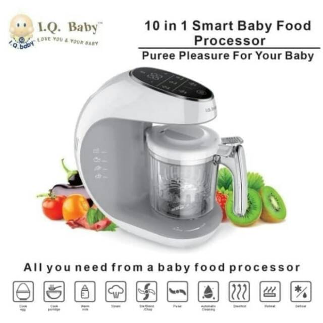 Jual IQ Baby 9in1 smart baby food processor 300 Watt /IQ-921/IQ921 ...