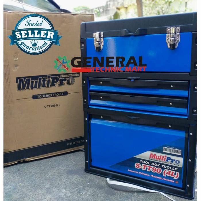 Jual MULTIPRO 4 drawer tool box susun toolbox laci cabinet toolkit | Shopee Indonesia