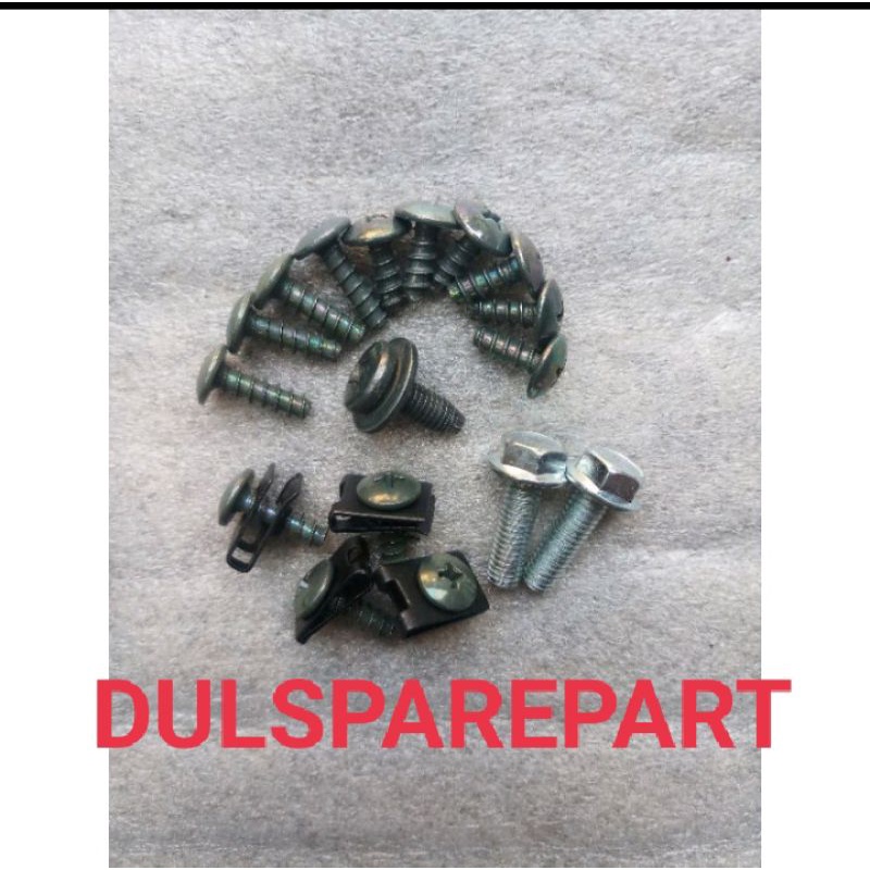 Jual BAUT - BAUD COVER BODY DEPAN BELAKANG LACI YAMAHA MIO SMILE SPORTY ...