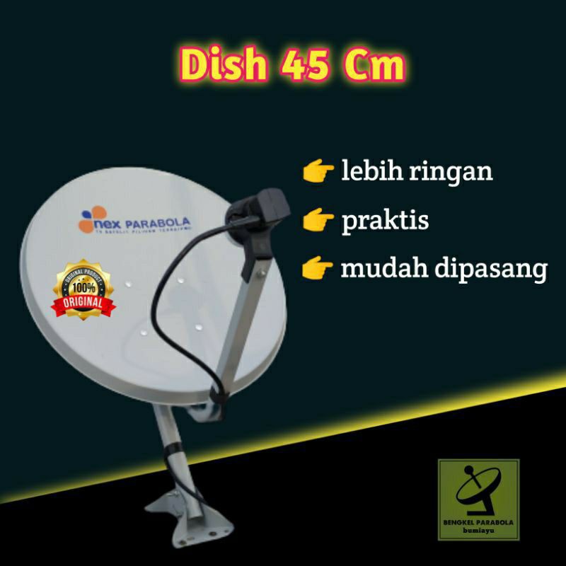 Jual Parabola mini K-Vision odu 45cm Paket Parabola K-Vision | Shopee ...