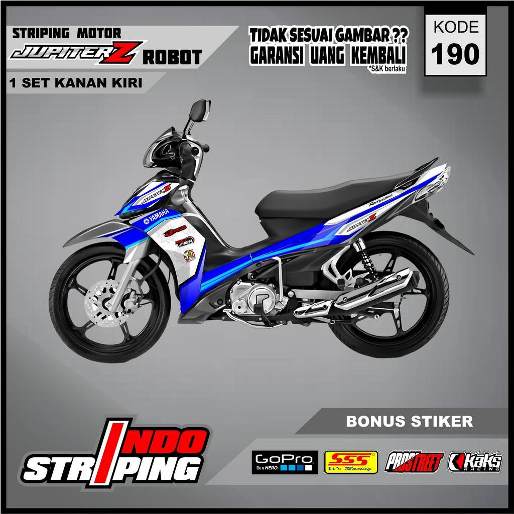 Jual Sticker Stiker Motor JUPITER Z ROBOT - Striping Variasi Yamaha ...