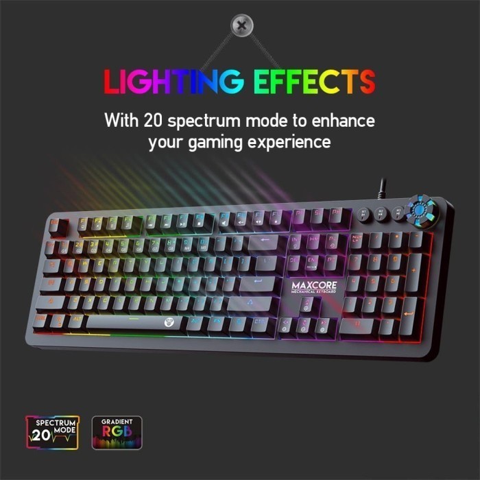 Jual Fantech MK852 MAXCORE Mechanical Gaming Keyboard | Shopee Indonesia