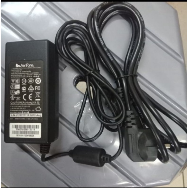 Jual adaptor mesin EDC perifone 9v 4 amper | Shopee Indonesia