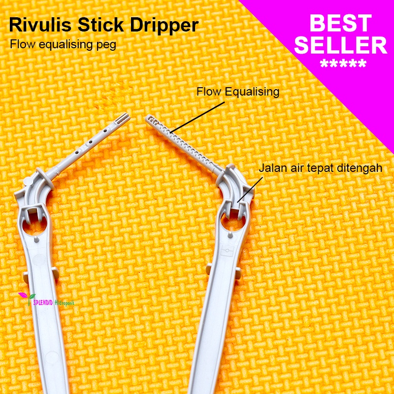 Jual Stick Drip Rivulis Dripeg Equalising Flow isi 10pcs | Shopee Indonesia