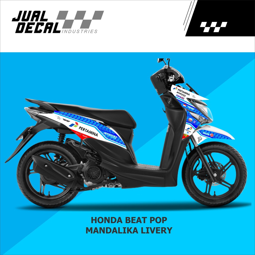 Jual Striping HONDA Beat POP variasi | Stiker Motor Beat POP ...