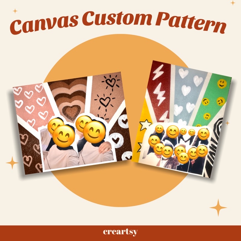 Jual Canvas Custom Pattern | Shopee Indonesia