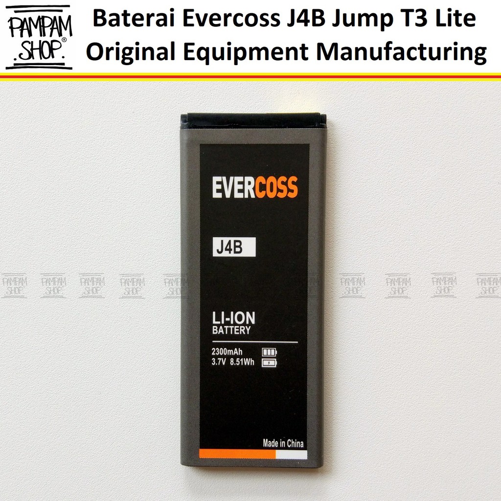 Jual Baterai Evercoss J4B Jump T3 Lite Original Double Power Batre Batrai Battery HP Dual Cross ...