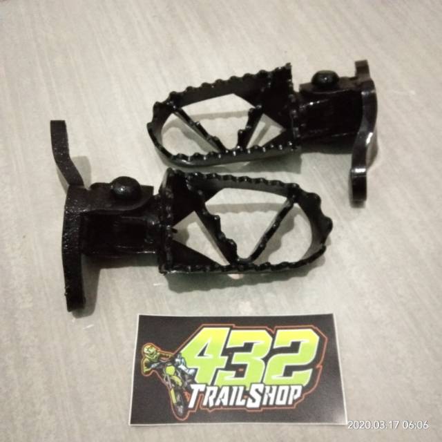Jual Pijakan kali fotstep footstep tapak lebar gigi dudukan honda crf ...