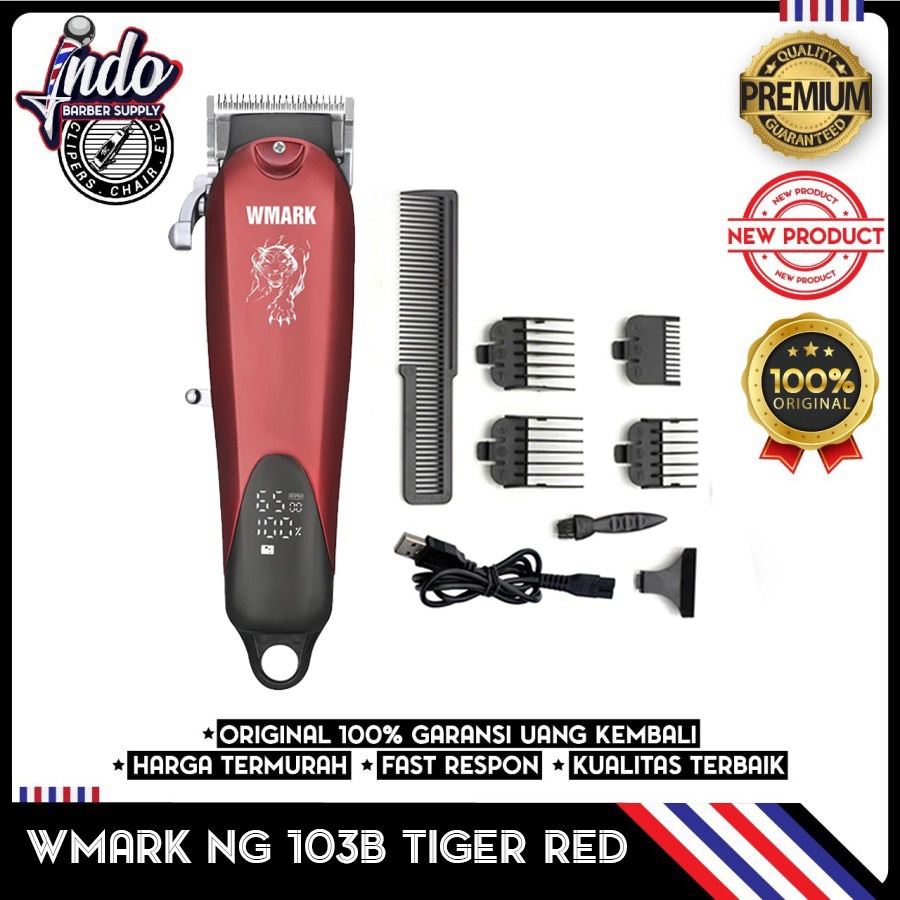 Jual Wmark 103 Hair Clipper NG 103 Original Mesin Cukur Rambut Cordless Barber | Shopee Indonesia