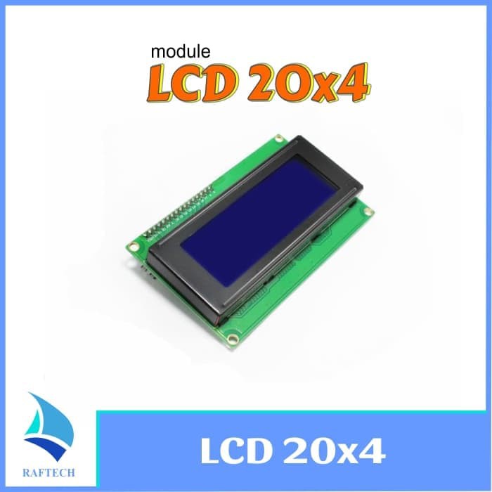 Jual LCD 2004 / 20x4 -BLUE LCD - Raspberry Pi | Shopee Indonesia