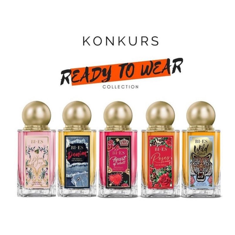 Jual bies ready to wear series/ heart of rebel/ roses for woman/ bliss ...