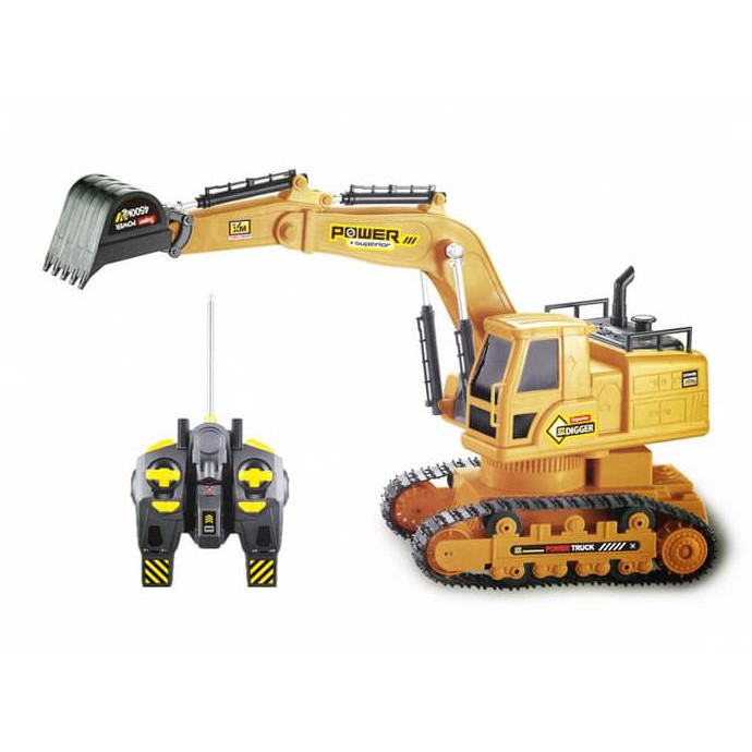 Jual New Mainan Rc Truck / Excavator Power Workbench 360 Heavy Machine ...