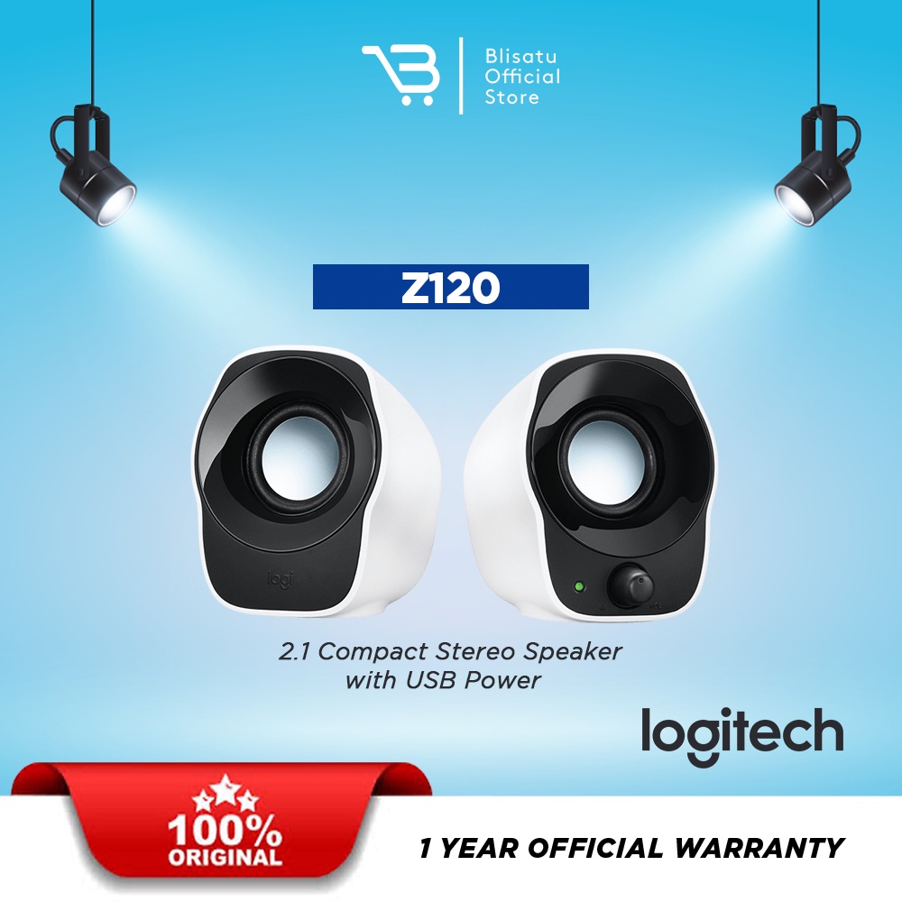 Jual Logitech Z120 Stereo Speaker | Shopee Indonesia