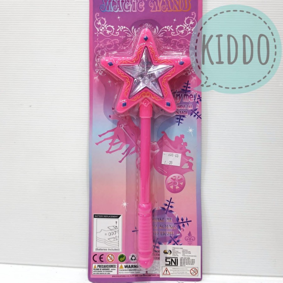 Jual Mainan Tongkat Peri bisa menyala dan ada musik - KWS | Shopee ...