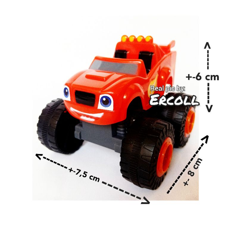 Jual Mainan mobil mobilan mobil blaze and the monster machine | Shopee ...