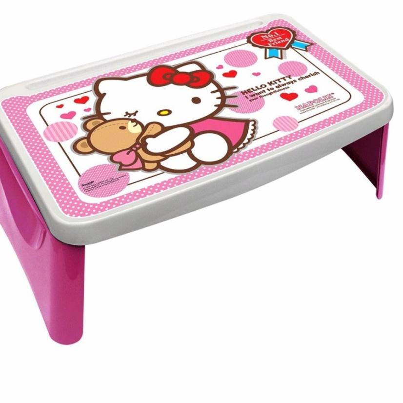 Jual Kekinian - Napolly Hello Kitty Meja Lipat Belajar Anak Plastik ...