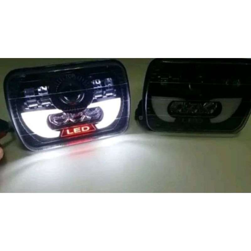 Jual LAMPU head lamp DEPAN MOBIL DAN MOTOR Feroza L300 kijang taff ...