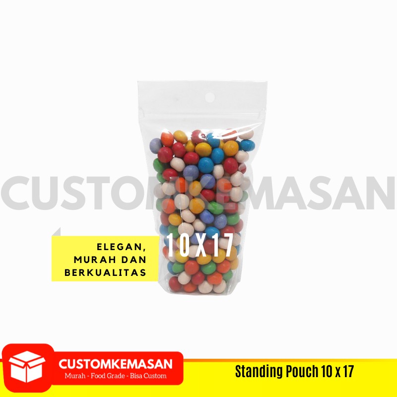 Jual Standing Pouch 10x17 / Kemasan Plastik / Kemasan Berdiri ...