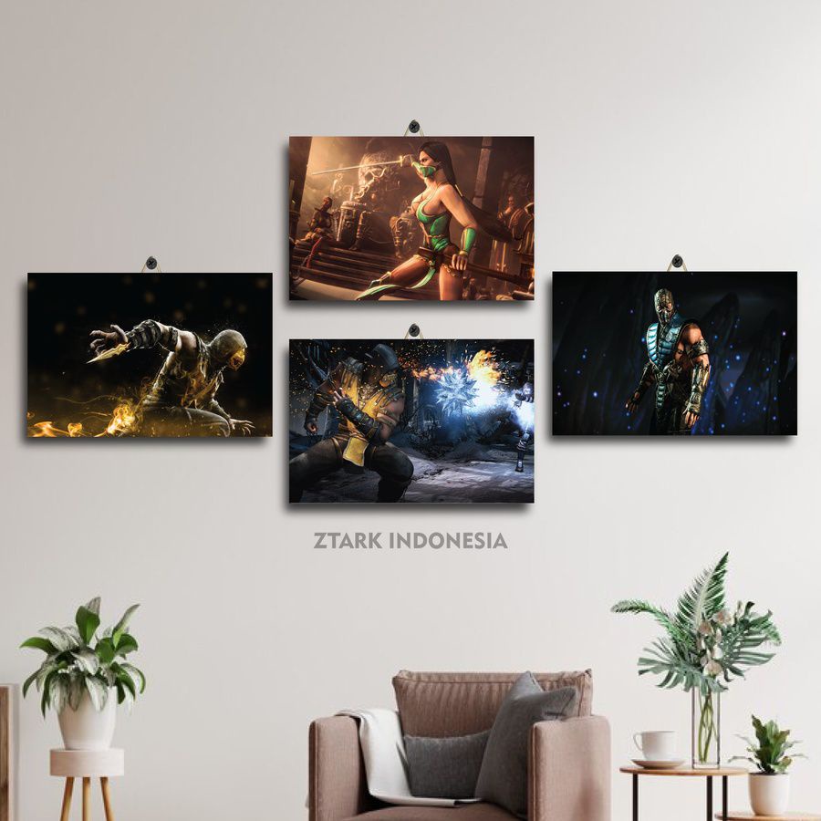 Jual 21-40 POSTER KAYU PEMAIN PEMERAN MORTAL COMBAT 20X30 CJ3UE/9BC2K ...