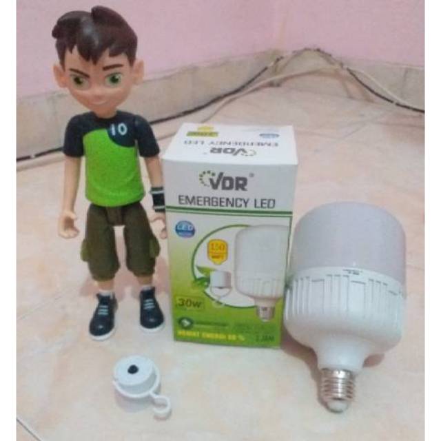 Jual Bohlam Emergency LED Tabung 30 Watt VDR Emergency LED Baterai ...