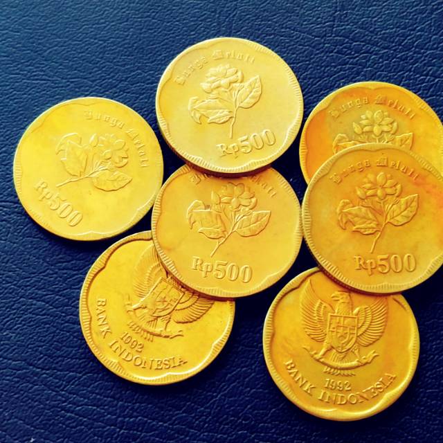 Jual Koin Rp 500 tahun 1991 | Shopee Indonesia