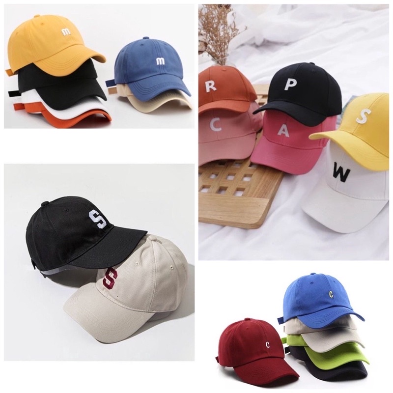 Jual Topi inisial nama, topi alfabet | Shopee Indonesia