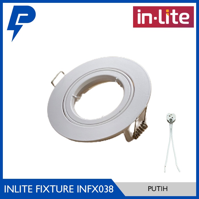 Jual INLITE Fixture Series Rumah Lampu MR16 Putih INFX038 | Shopee ...