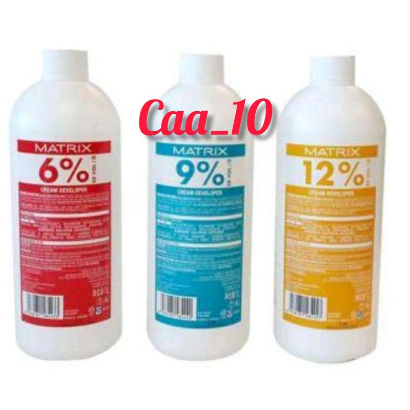 Jual MATRIX DEVELOPER HAIR COLOR/OXIDAN 1000ml | Shopee Indonesia