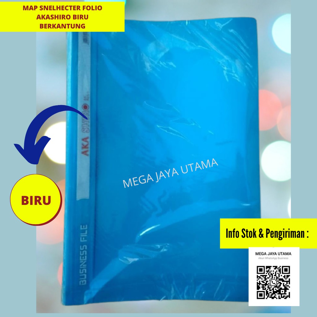 Jual BUSINESS FILE - MAP PLASTIK BERACCO - MAP SNELHECTER UKURAN FOLIO ...