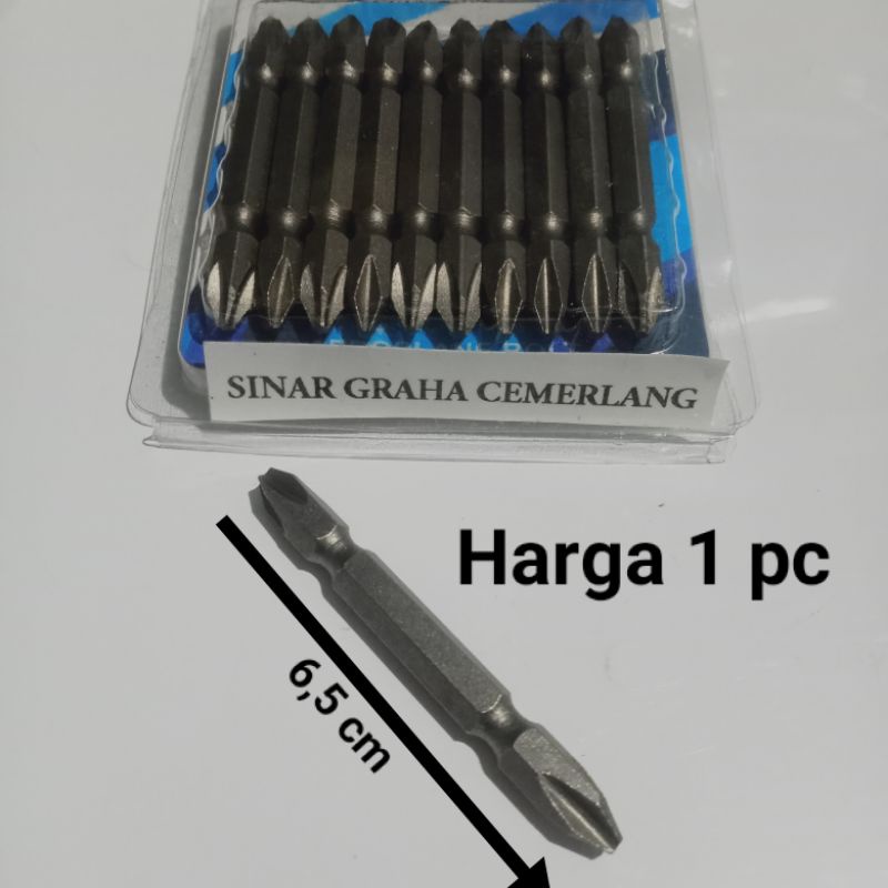 Jual Mata Obeng sekrup Gypsum Magnetic (harga 1 pc) | Shopee Indonesia