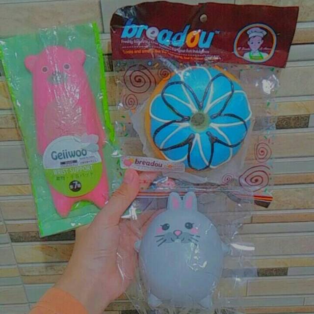 Jual Breadou donat, geiiwoo bear, yoyo rabbit | Shopee Indonesia