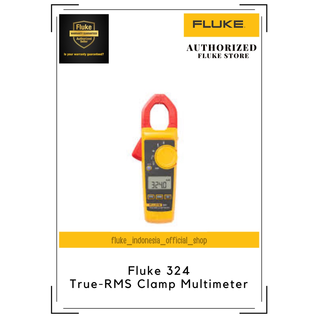 Jual Fluke 324 True-RMS Clamp Meter | Shopee Indonesia
