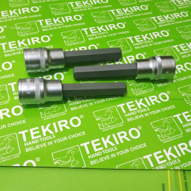 Jual MATA SOCK L HEX BIT SOCKET 8, 10, 12 MM TEKIRO | Shopee Indonesia