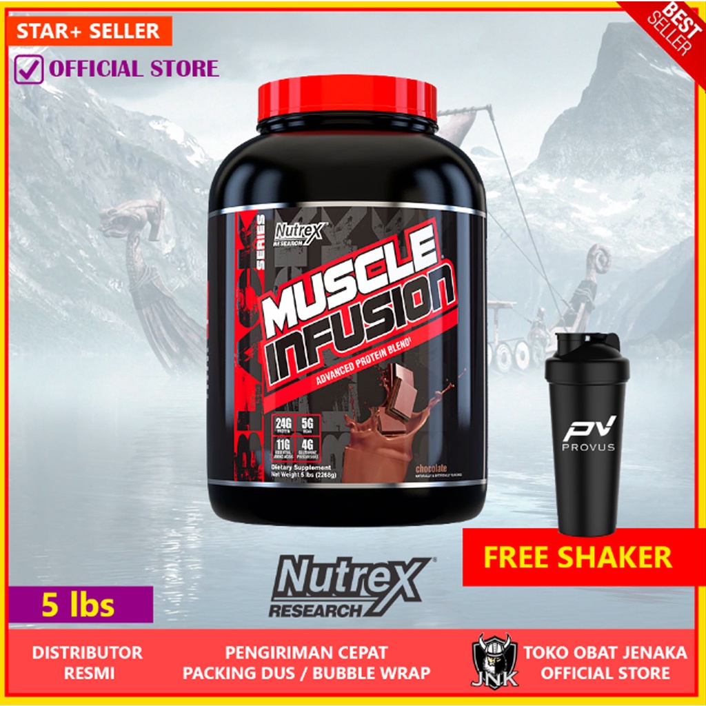 Jual Nutrex Research Muscle Infusion 5 lb 2268gr | Advanced Whey ...