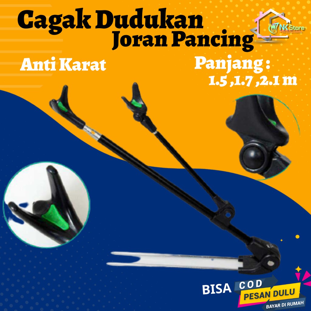 Jual Dudukan Cagak Holder Bracket Penyangga Joran Pancing Bahan ...