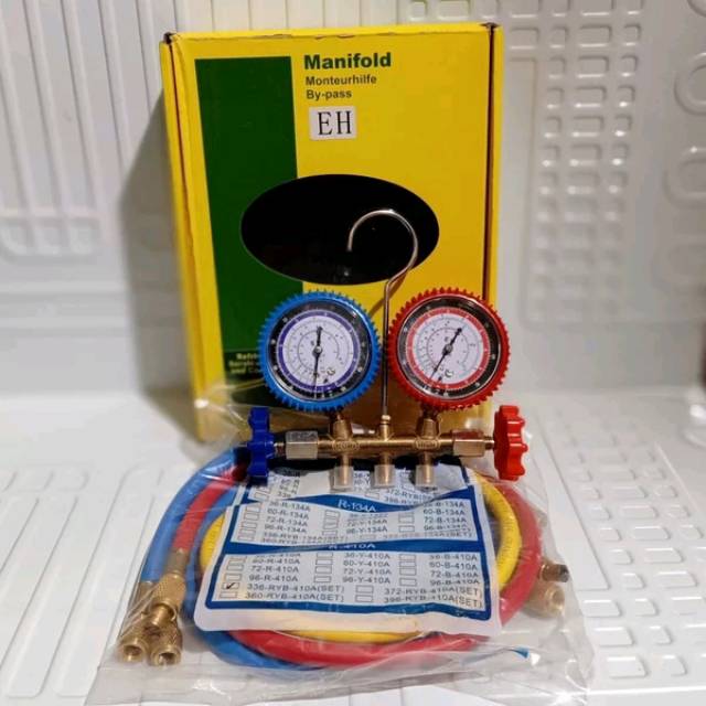 Jual Manifold Double Multi R22 R32 R410 | Shopee Indonesia