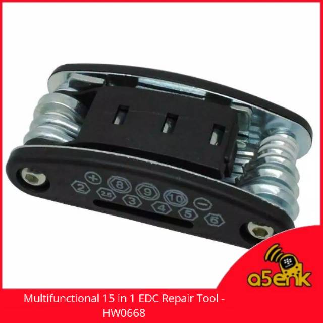 Jual Multifunctional 15 in 1 EDC Repair Tool - HW0668 | Shopee Indonesia