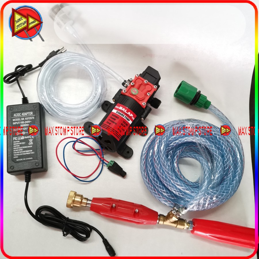 Jual Dinamo pompa air sprayer elektrik MEREK BALAP 100psi | Shopee ...