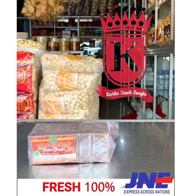 Jual Terasi Bangka/ Belacan Khas Bangka Cap AB merah 500gram | Shopee ...