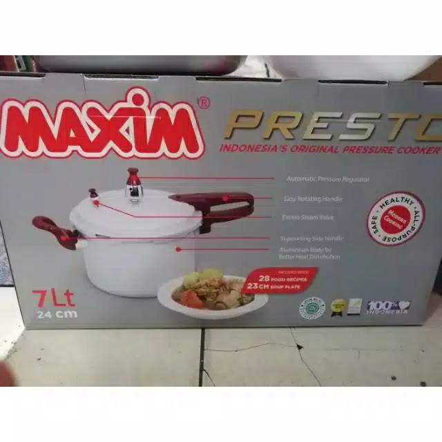 Jual Panci Presto Maxim 7 liter | Shopee Indonesia