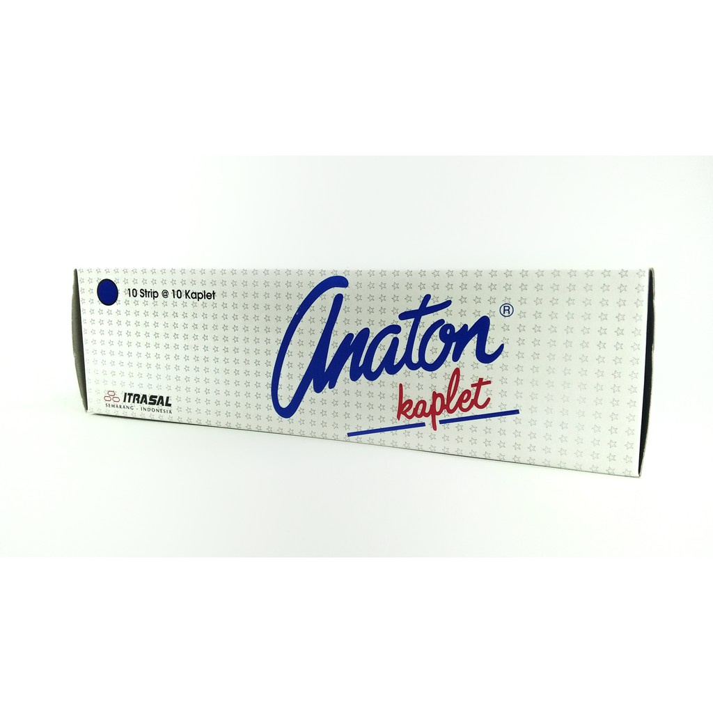 Jual Anaton Kapsul Obat Demam Obat Batuk Obat Flu strip isi 10 kapsul ...