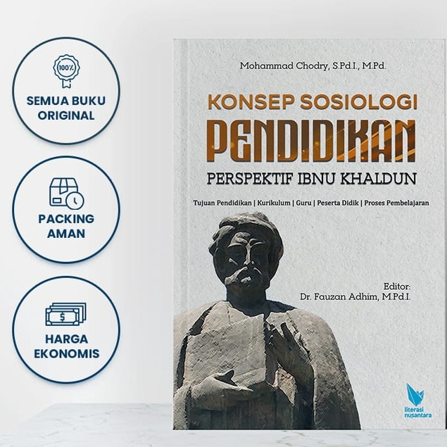 Jual Konsep Sosiologi Pendidikan Perspektif Ibnu Khaldun Tujuan Pendidikan Kurikulum - Mohammad ...
