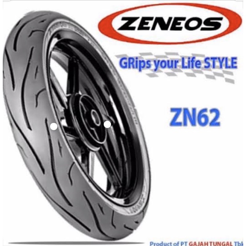 Jual Ban Motor ZENEOS ZN62 80/90 Ring 17 Tubeless | Shopee Indonesia