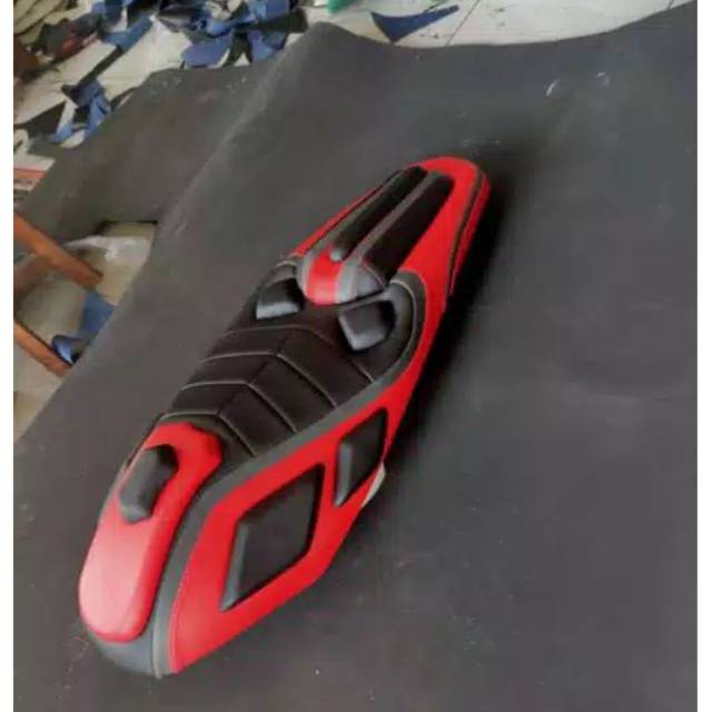 Jual JOK MOTOR VARIO 150 LED MODIFIKASI RETRO MOTIF KAIN FULLBTECH ...