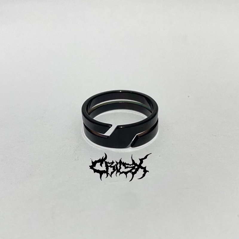Jual ZELTA RING / Z RING / CINCIN HITAM SILVER / COUPLE RING CINCIN ...