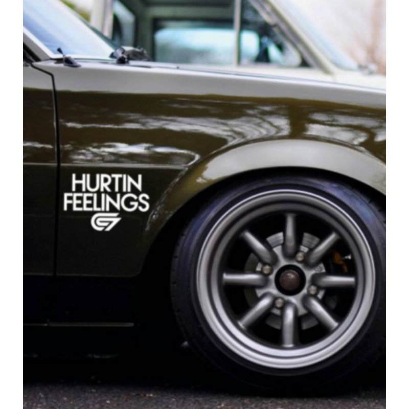 Jual Stiker Hurtin Feelings JDM Japan Style | Shopee Indonesia