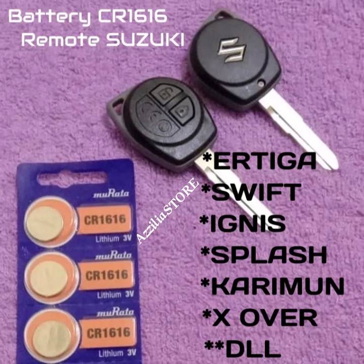 Jual Batrai/Baterai/Batre/Battery Untuk Kunci Remote/Remot Mobil Suzuki ...
