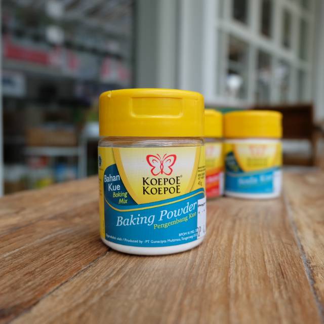 Jual Baking Powder Koepoe-koepoe 45 gr | Shopee Indonesia