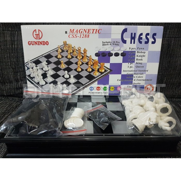 Jual Catur Magnet Magnetic Chess Besar Gunindo | Shopee Indonesia
